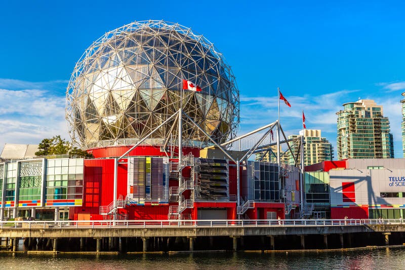 Science World in Vancouver editorial stock photo. Image of museum ...