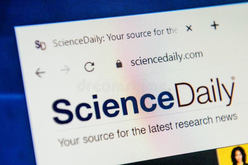ScienceDaily.com Web Site. Selective Focus. Editorial Photography ...