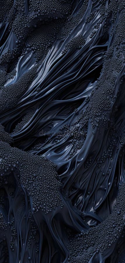 Scientific Abstraction with Futuristic Textured Tissue Waves. Tech ...