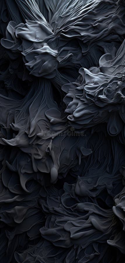 Scientific Abstraction with Futuristic Textured Tissue Waves. Tech ...