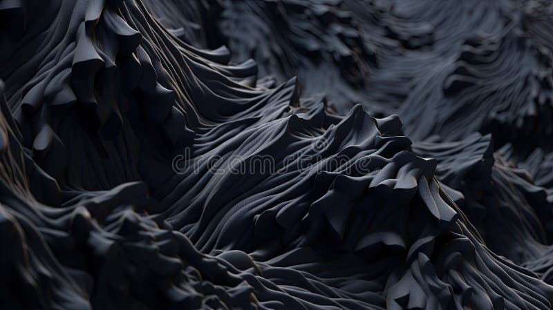 Scientific Abstraction with Futuristic Textured Tissue Waves. Tech ...