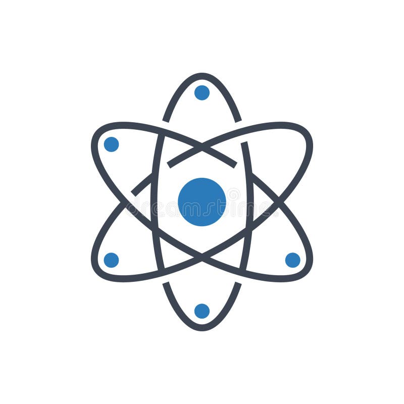 Scientific Atom Icon stock vector. Illustration of chemistry - 361911252