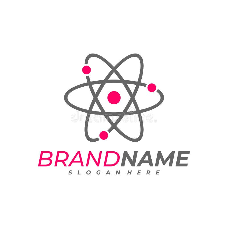 Scientific Atom Logo Template, Science Logo Design Vector Stock ...