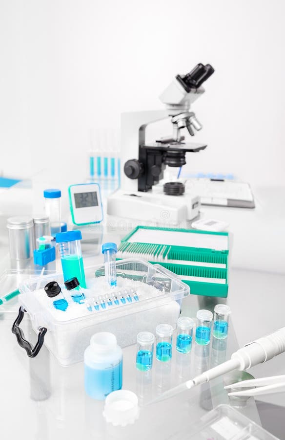 Scientific samples stock image. Image of closeup, cell - 33381245