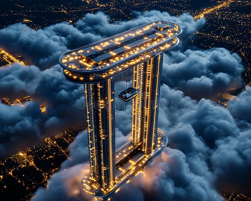 Scientific Breakthroughs Space Exploration. Futuristic Digital Design ...