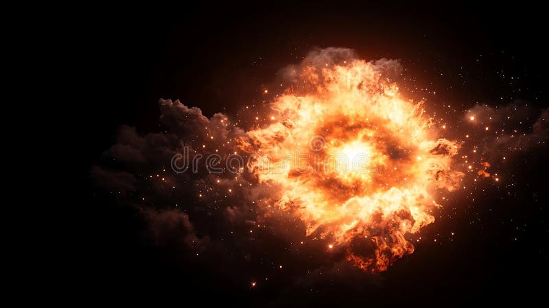 Scientific Breakthroughs Space Exploration. Vibrant Explosion with ...