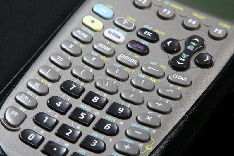 Scientific calculator stock photo. Image of algebra, equals - 11115904