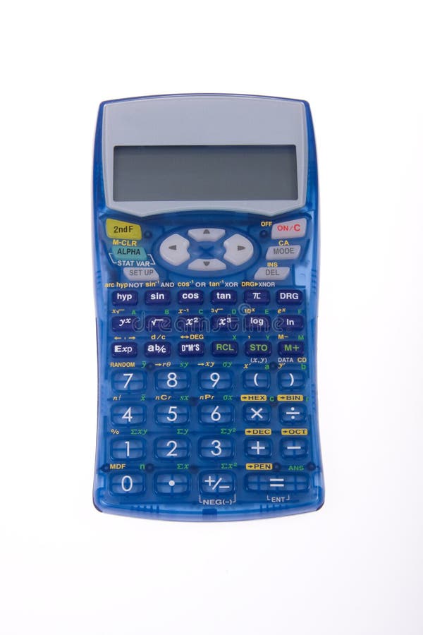Scientific Calculator stock photo. Image of machine, maths - 15576440