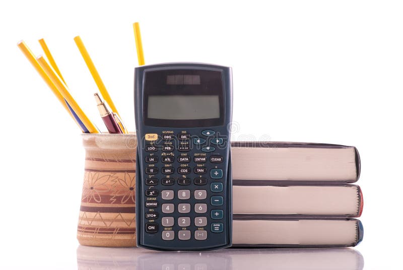Scientific Calculator and Chemistry Formulas Notes Stock Photo - Image ...
