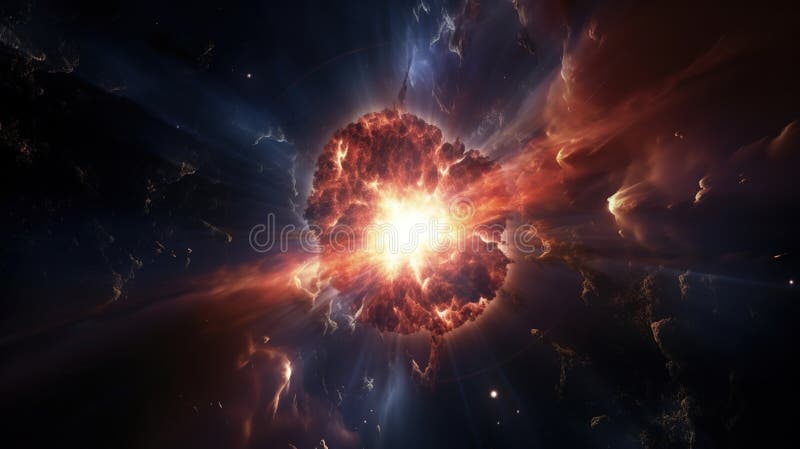 Scientific Concept of Imaging a Supernova Explosion in Deep Space. Sci ...