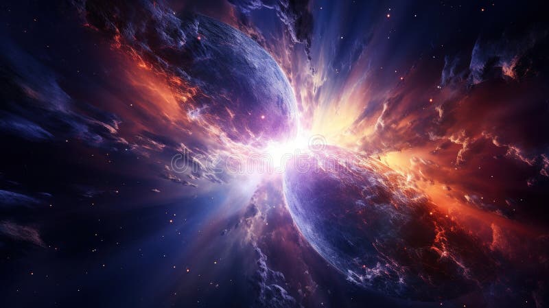 Scientific Concept of Imaging a Supernova Explosion in Deep Space. Sci ...