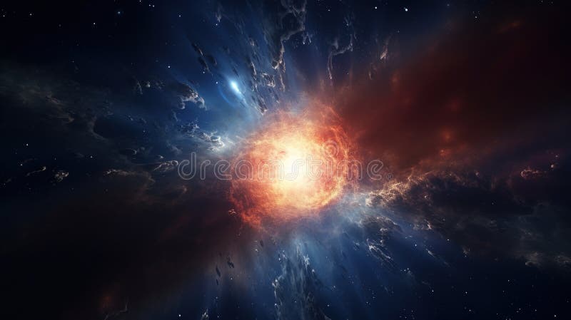 Scientific Concept of Imaging a Supernova Explosion in Deep Space. Sci ...