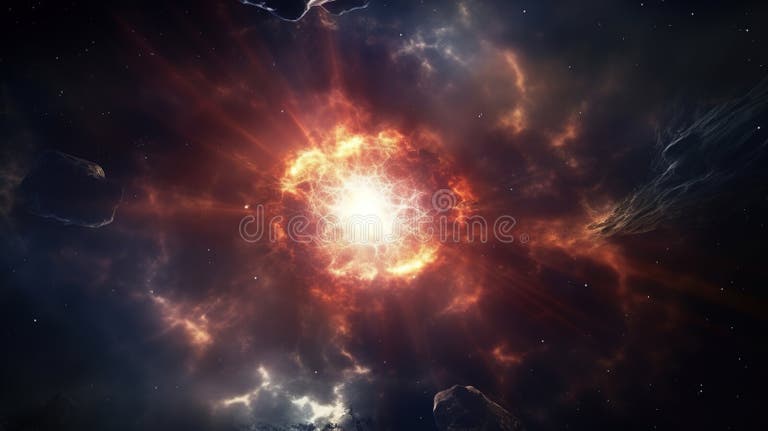 Scientific Concept of Imaging a Supernova Explosion in Deep Space. Sci ...