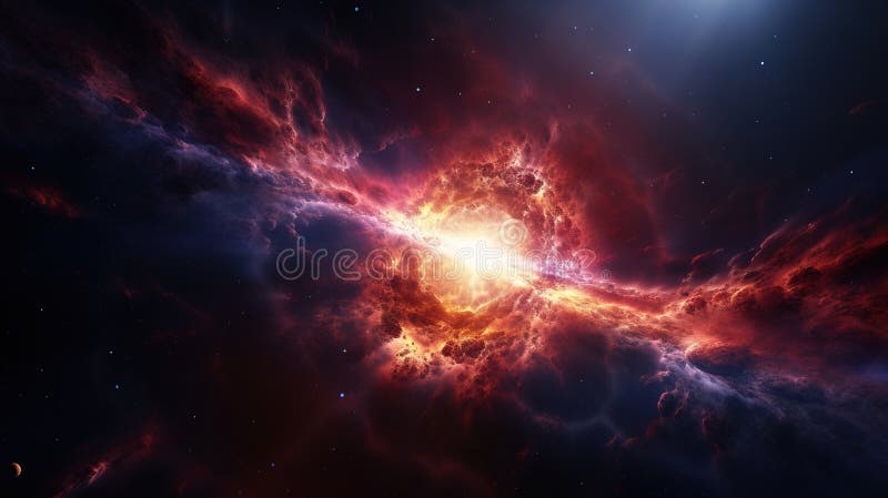 Scientific Concept of Imaging a Supernova Explosion in Deep Space. Sci ...