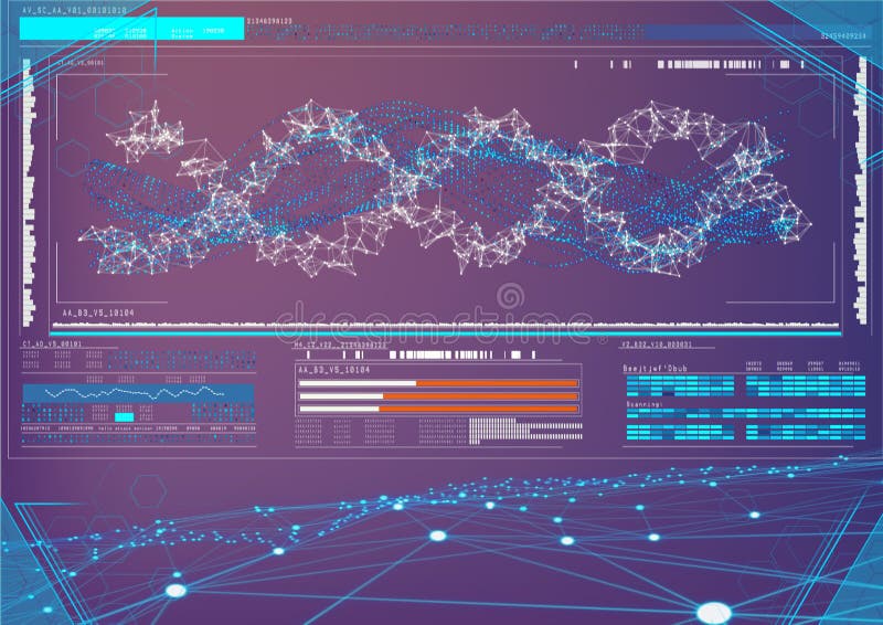 Medical Data Background Purple Stock Illustrations – 691 Medical Data ...