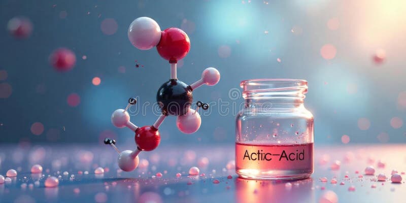 Scientific Demonstration of Acetic Acid Molecule and Its Properties in ...