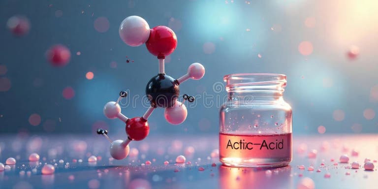 Scientific Demonstration of Acetic Acid Molecule and Its Properties in ...