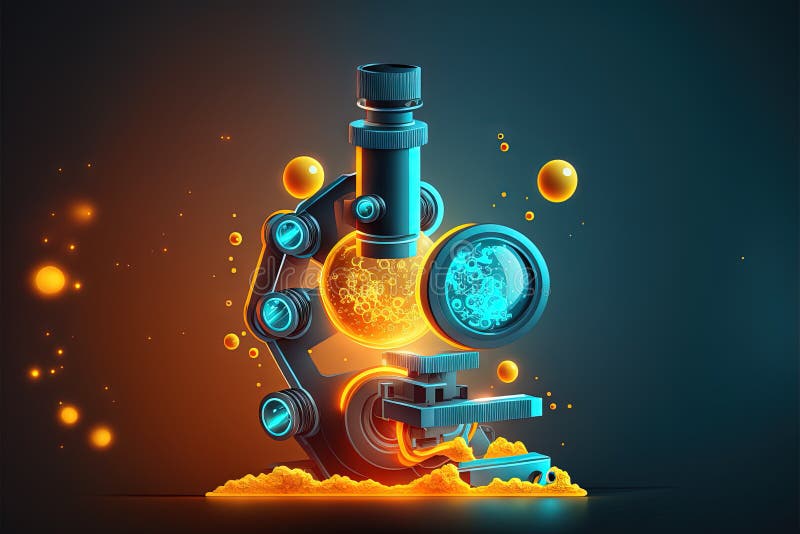 Scientific Device for Medical Research in Laboratory. Abstract ...