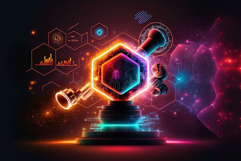 Scientific Device for Medical Research in Laboratory. Abstract ...