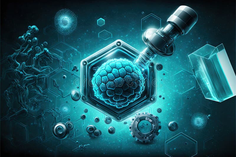 Scientific Device for Medical Research in Laboratory. Abstract ...