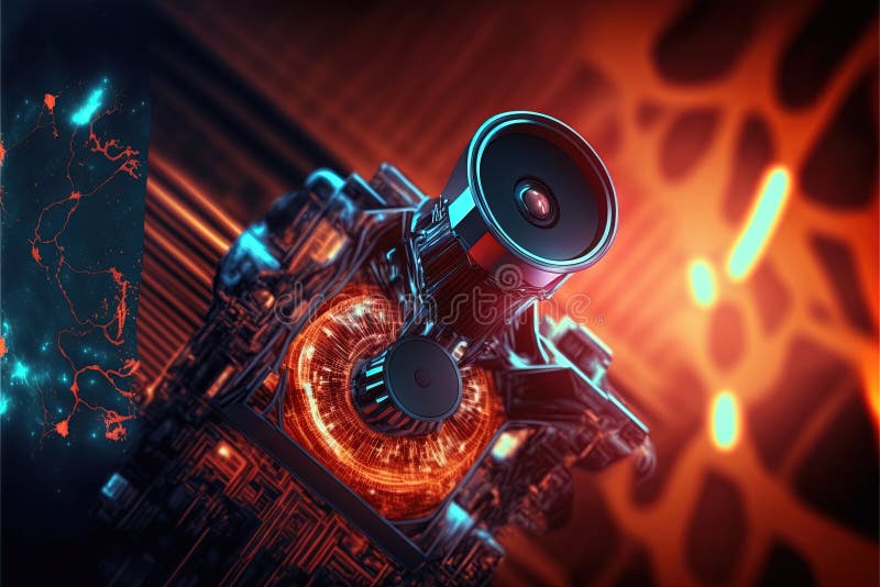 Scientific Device for Medical Research in Laboratory. Abstract ...