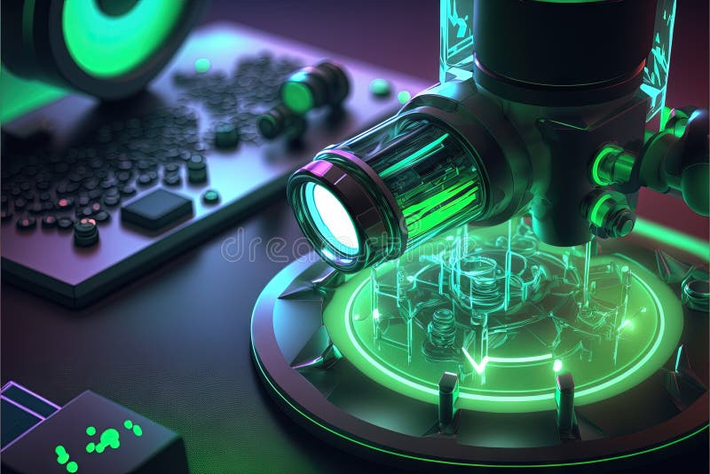 Scientific Device for Medical Research in Laboratory. Abstract ...