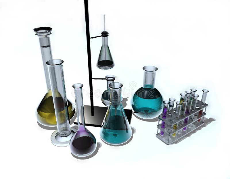 Scientific devices stock illustration. Illustration of development ...