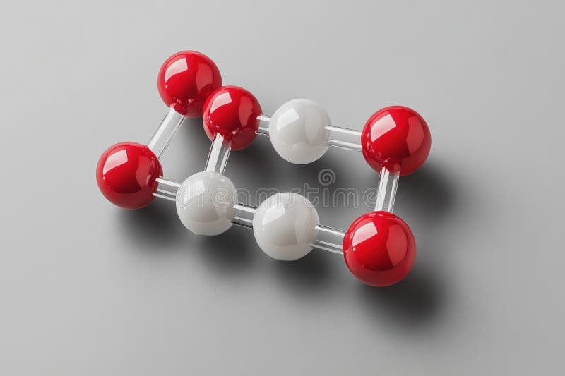 A Scientific Diagram Depicting the Molecular Structure of Sulfuric Acid ...