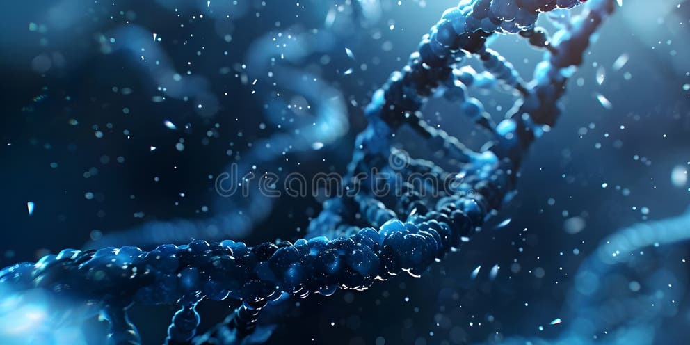 Scientific DNA Gene Background Stock Illustration - Illustration of ...