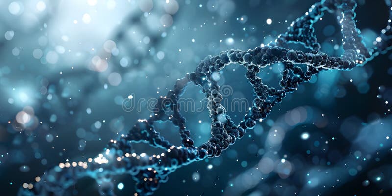 Scientific DNA Gene Background Stock Illustration - Illustration of ...