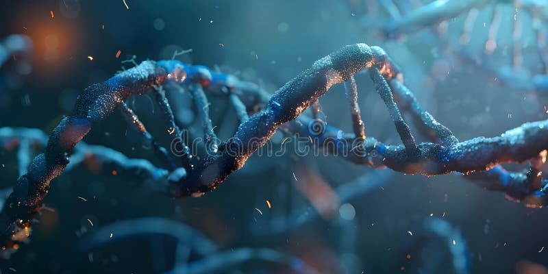 Scientific DNA Gene Background Stock Illustration - Illustration of ...
