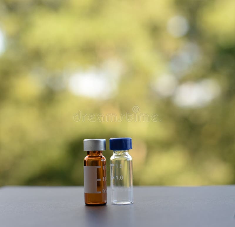 Scientific Equipment Flask and Vial Stock Photo - Image of vials ...