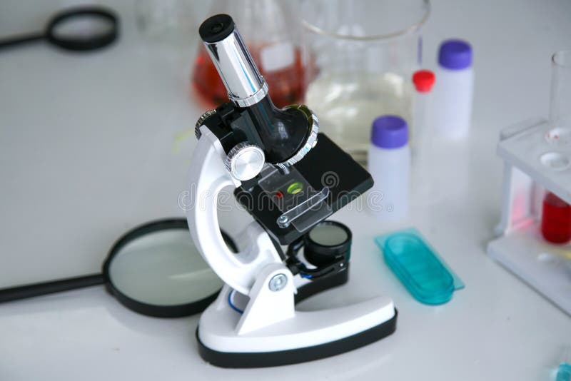 Scientific Equipment at Laboratory Stock Image - Image of isolated ...