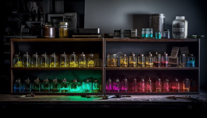 Scientific Experiment Analyzing Liquid Variation in Laboratory ...