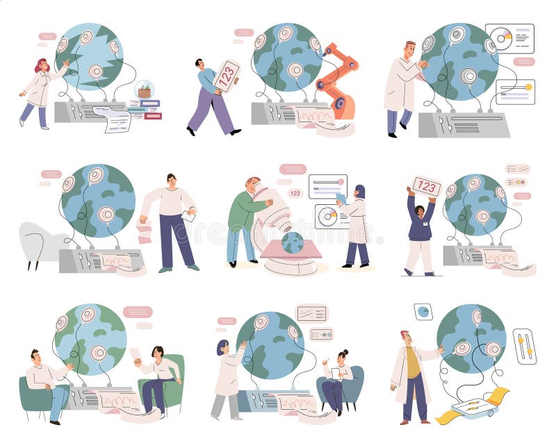 Scientific Experiment. the Occupation Scientist Involves Conducting ...