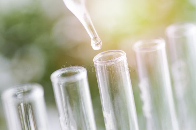 Scientific Experiments, Laboratory Equipment and Test Tubes Stock Image ...