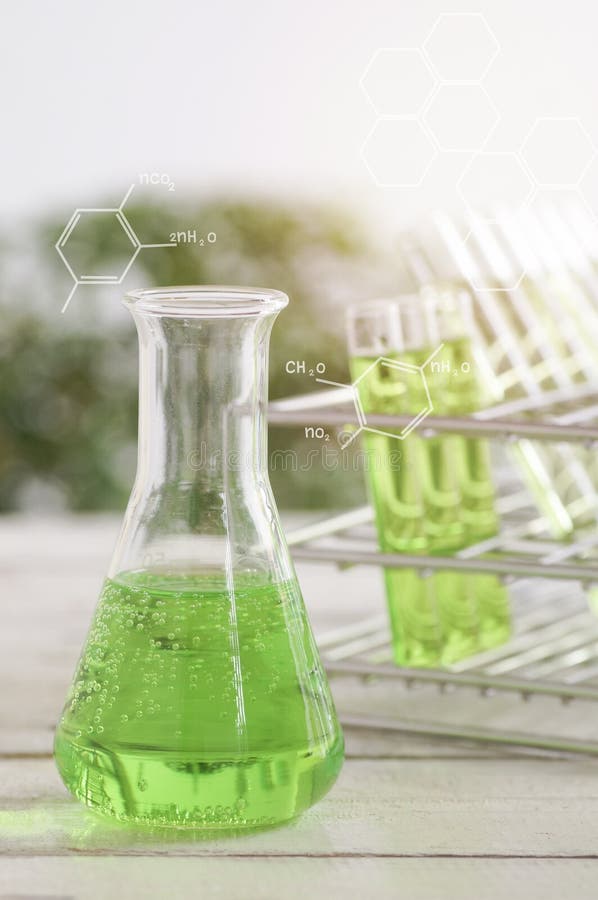 Scientific Experiments, Laboratory Equipment and Test Tubes Stock Image ...