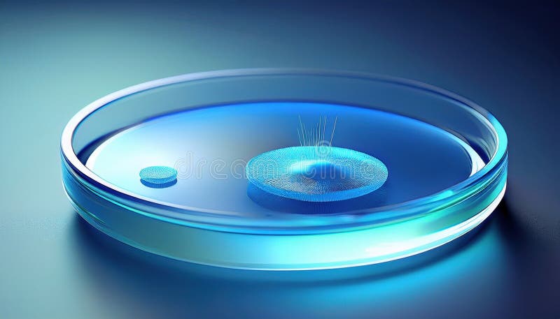 Scientific Exploration of Cellular Structures in Stock Image - Image of ...