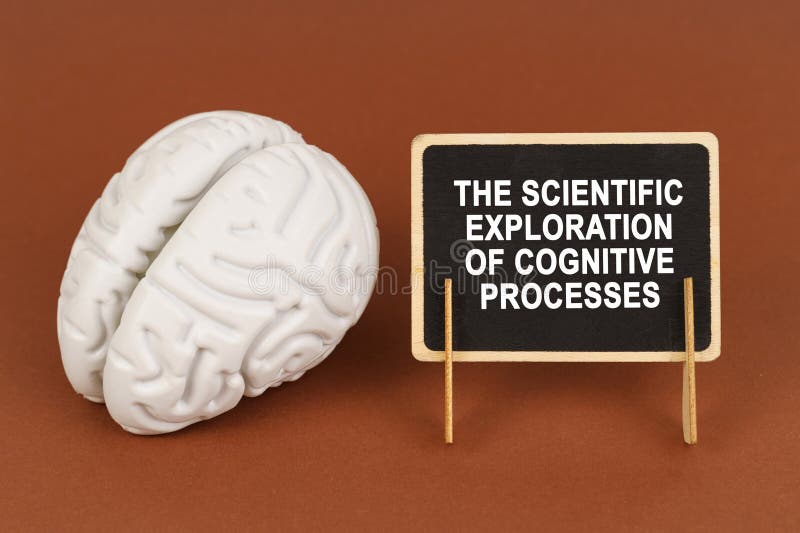 The Scientific Exploration of Cognitive Processes Stock Photo - Image ...