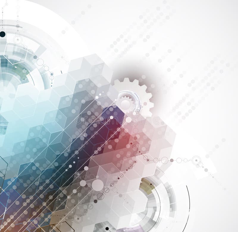 Scientific Future Technology. for Business Presentation Stock Vector ...