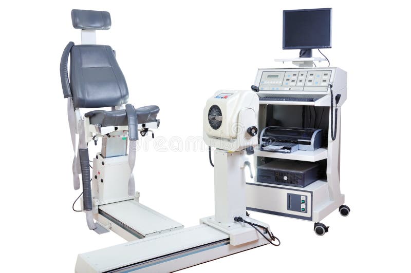 Scientific Human Sports Performance Assessment Machine Stock Photo ...