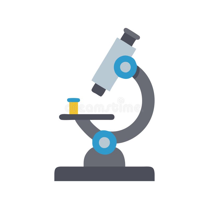 Scientific Icon for Microscope Use Stock Vector - Illustration of ...