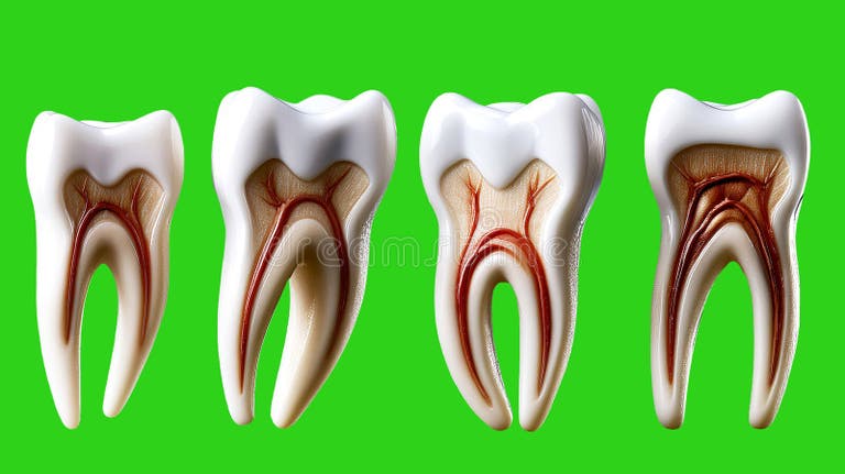 Comparison of Tooth Structures and Root Systems on Transparent ...