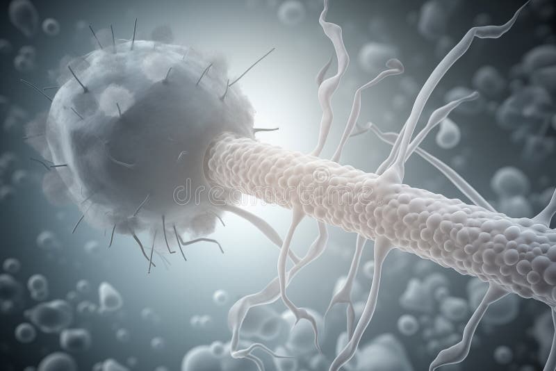 Macrophage Engulfing Pathogen Stock Illustration - Illustration of ...