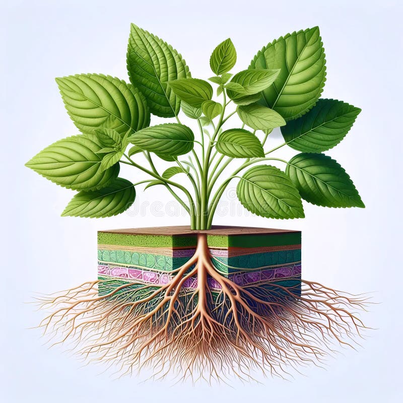 Scientific Illustration-style Ayurvedic Herbs, Ai Generated Image Stock ...