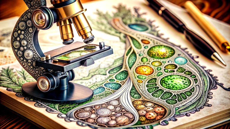 Scientific Illustration Unveiling the Wonders of the Microcosm ...