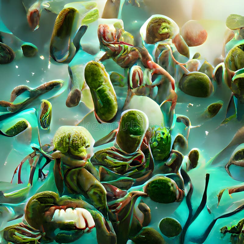 Scientific Image of Bacteria Citrobacter, Gram-negative Bacteria Stock ...