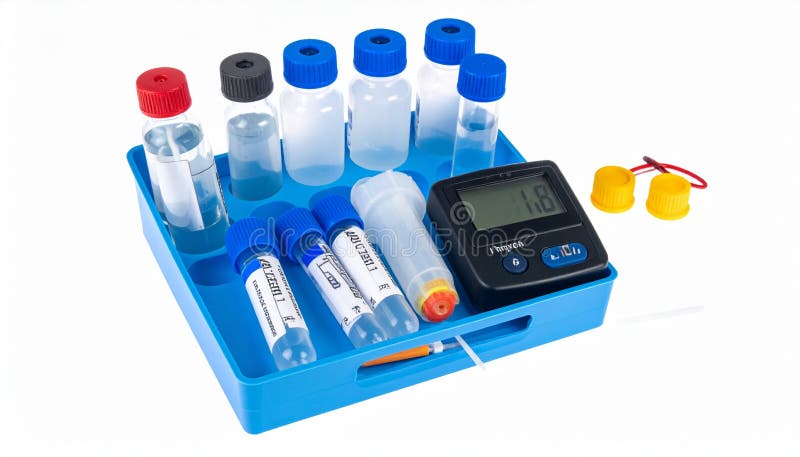 Comprehensive Water Quality Testing Kit Stock Illustrations – 9 ...