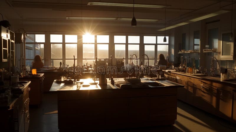 Scientific Laboratory. AI Generated Stock Image - Image of study ...