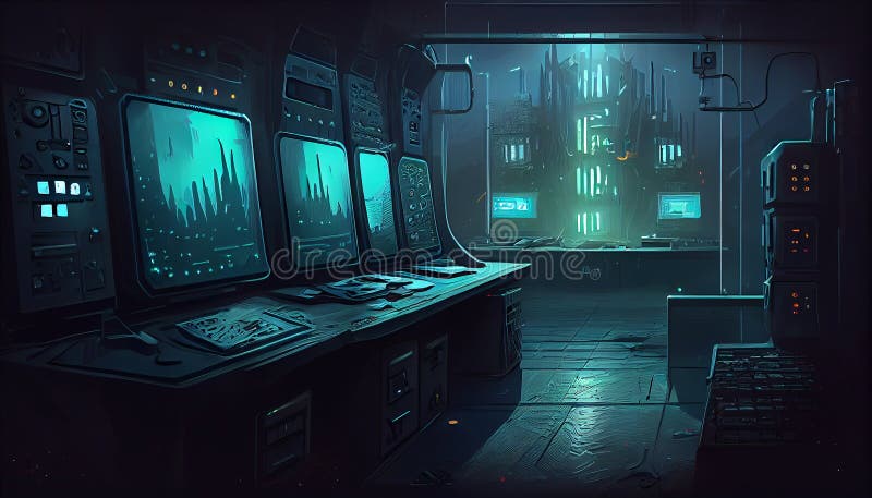 Scientific Laboratory, Generative Ai Illustration Stock Illustration ...